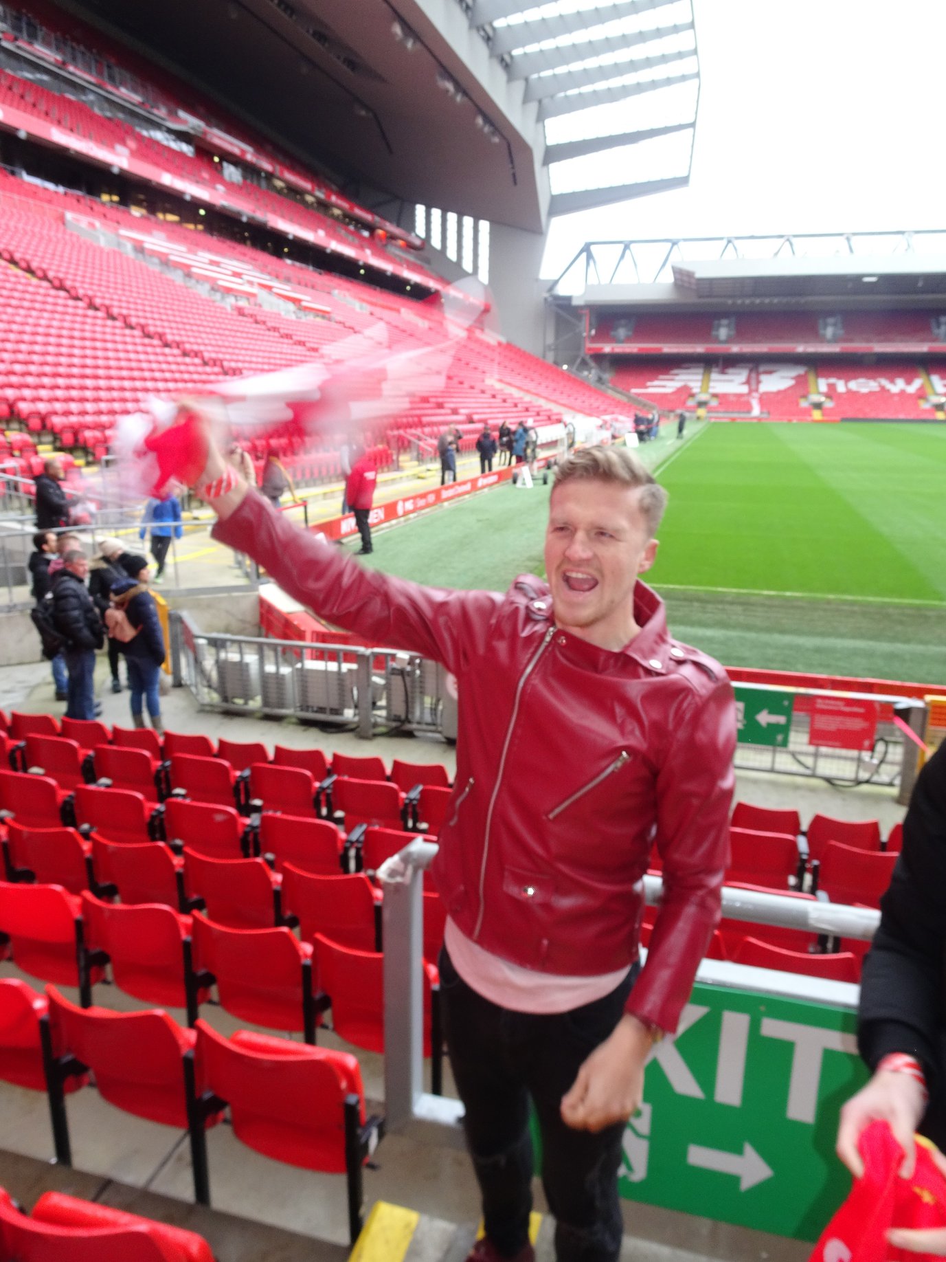 Liverpool FC - Topliss At The Turnstiles