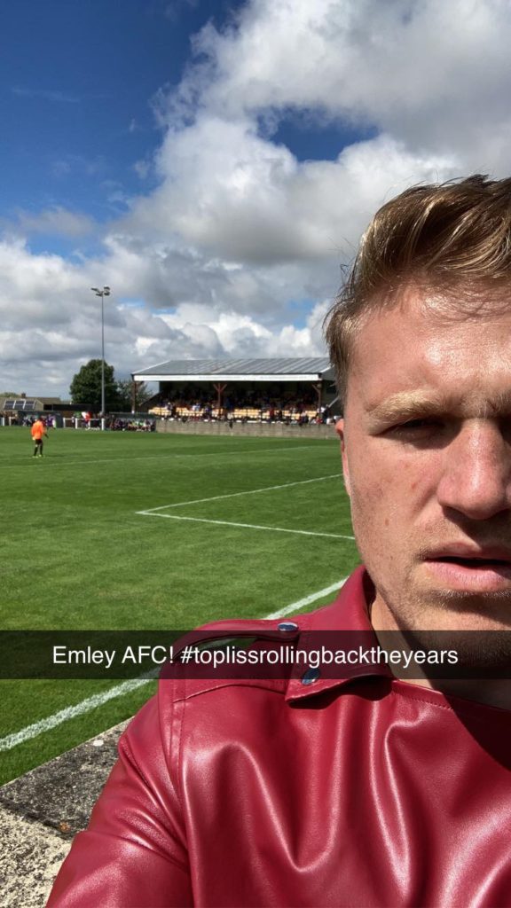 Emley AFC - Topliss At The Turnstiles