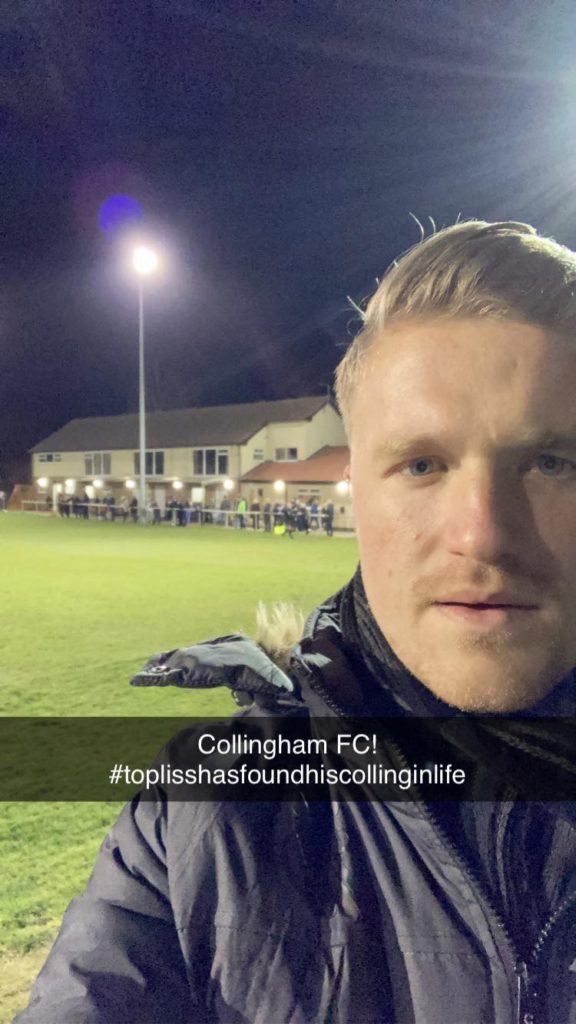 Collingham FC - Topliss At The Turnstiles