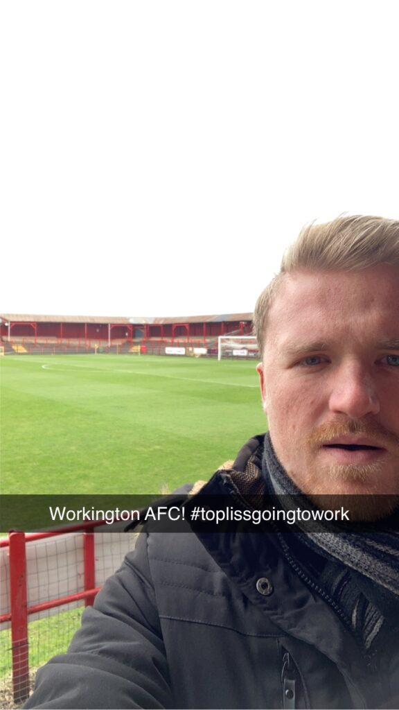 Workington AFC - Topliss At The Turnstiles