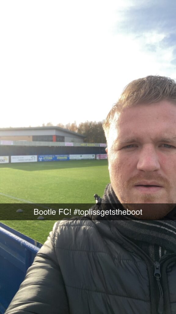 Bootle FC - Topliss At The Turnstiles